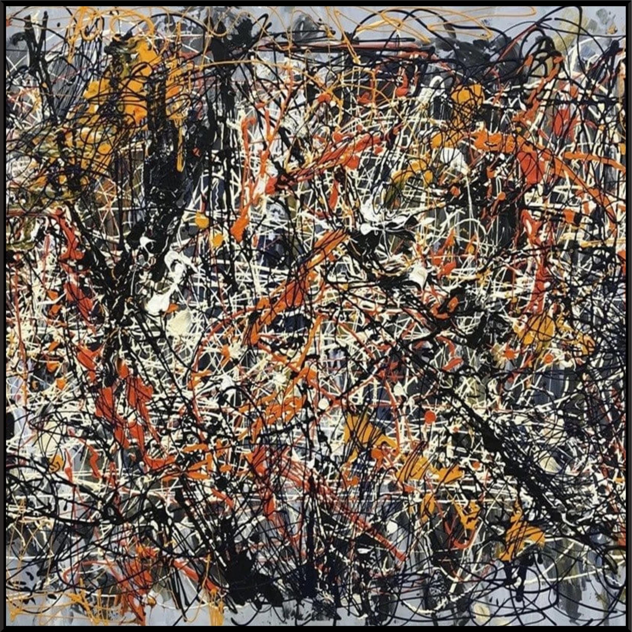 Venta de cuadros abstractos de Jackson Pollock. Comprar Venta de ...